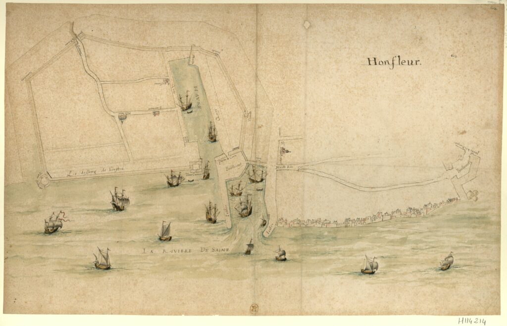 Plan Honfleur – Société Historique de Lisieux